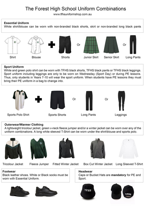 The Forest High School Uniform Shop – TFHS Uniforms